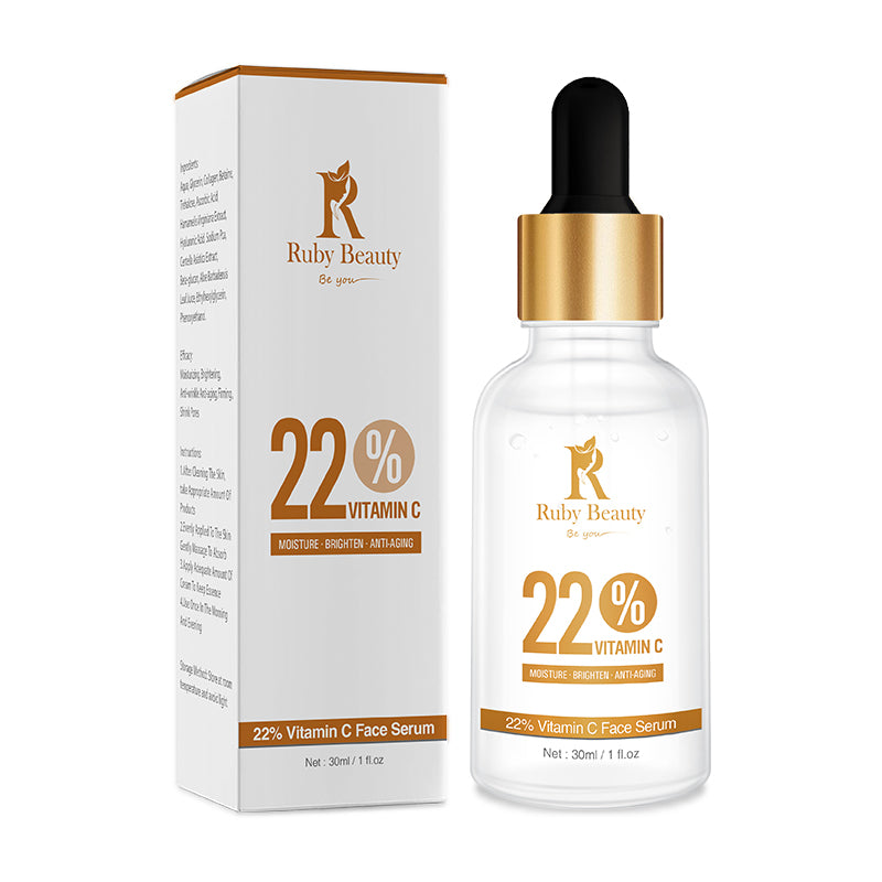 Ruby beauty 22% vitamin C face serum 30ml | zed store