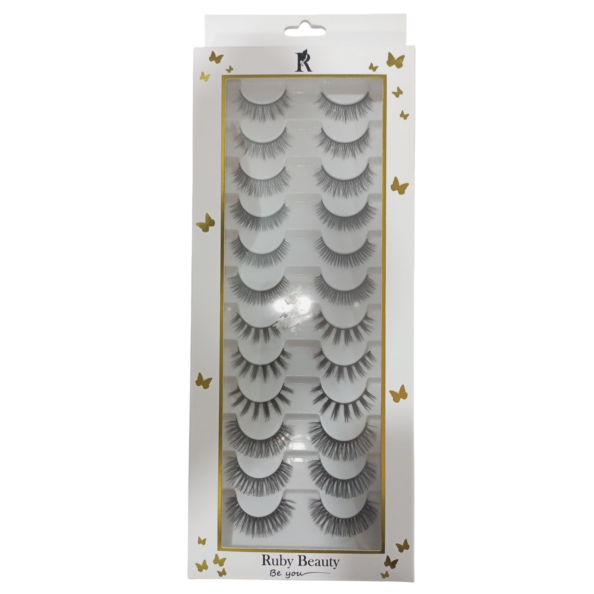 Ruby beauty 12 pairs eyelashes set RB-207 – zed store