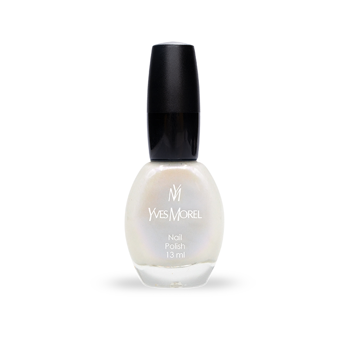 Yves morel nail polish #5 - holo white | zed store