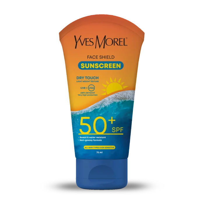Yves Morel Face Shield Sunscreen SPF 50+| Zed Store – zed store