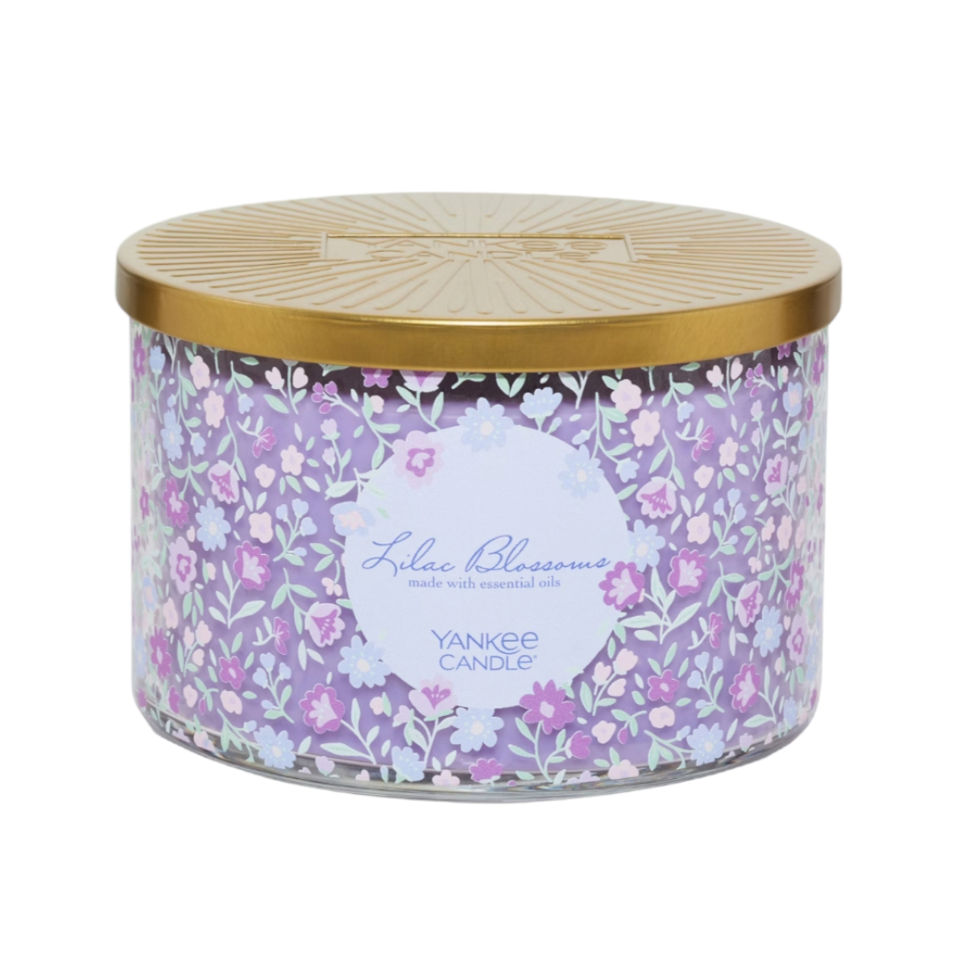 Yankee Lilac Blossom Yankee Candle 18oz - Made With Essential Oils ...