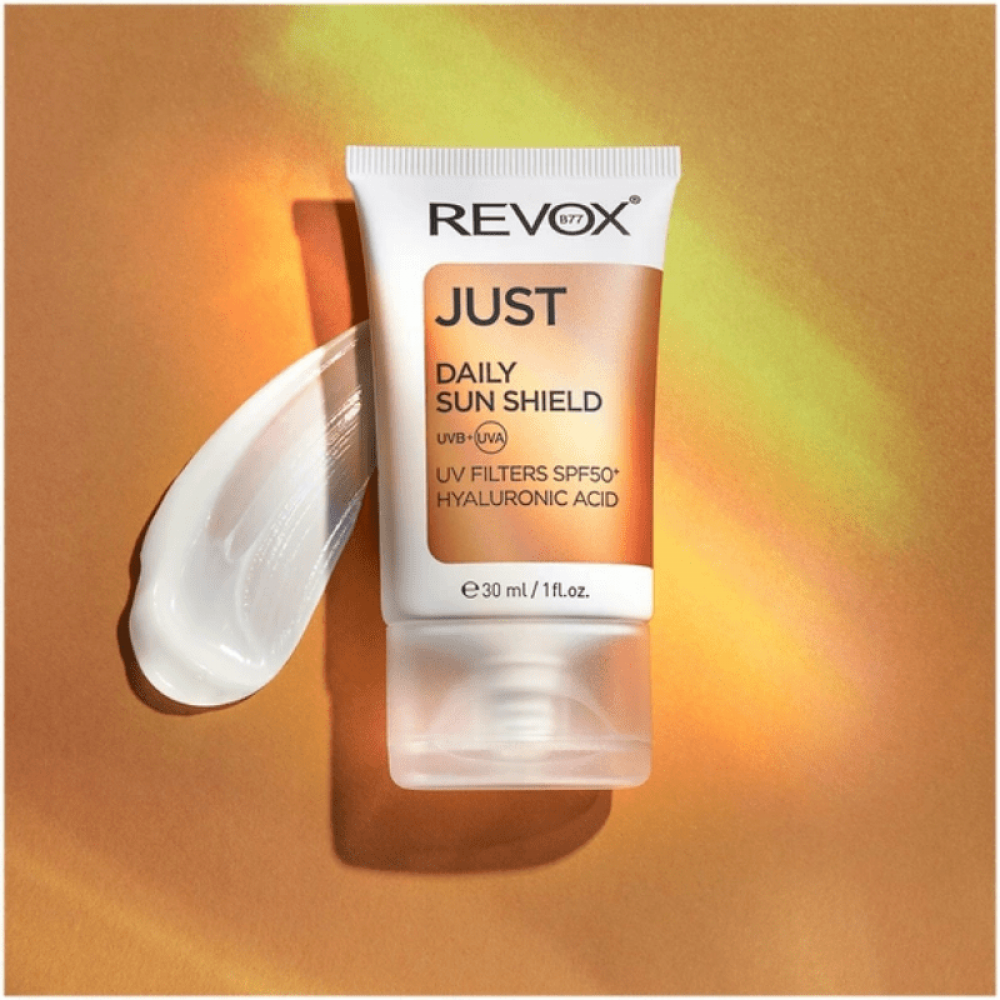 Revox B77 Just daily sun shield with hyaluronic acid 30ml | zed store