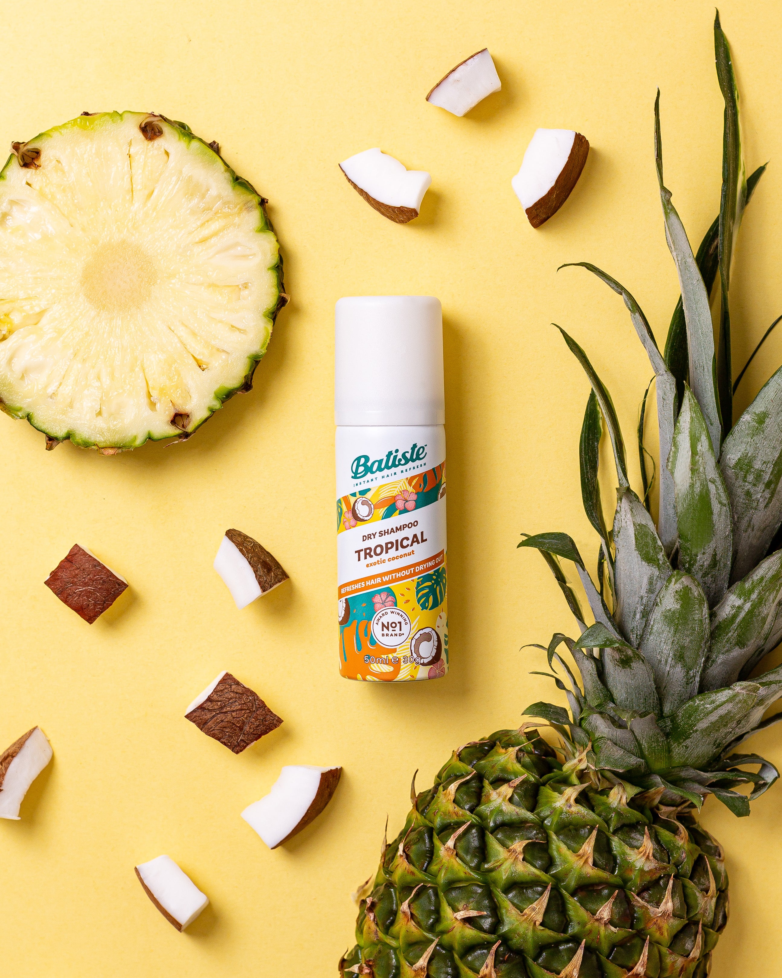 Batiste mini dry shampoo tropical 50ml – zed store