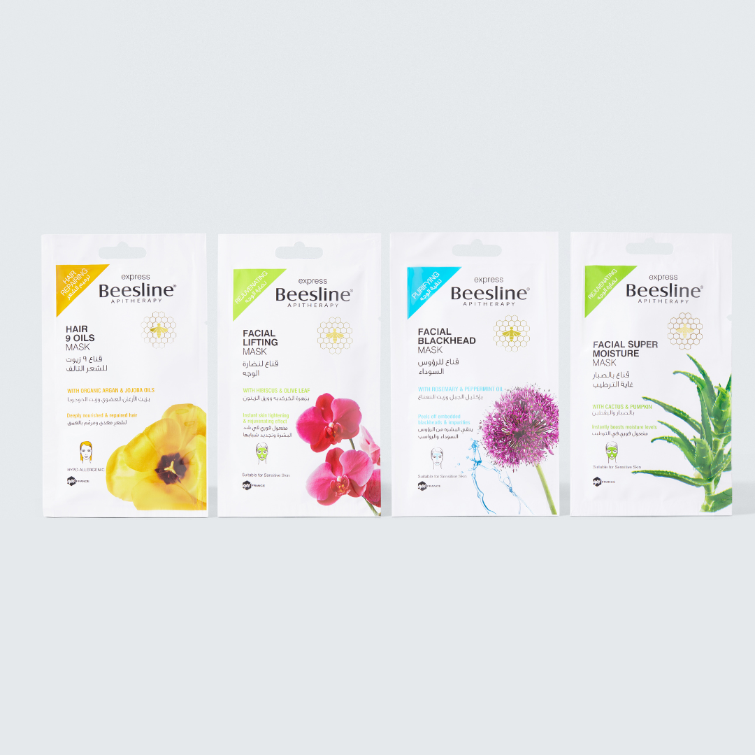 Beesline combination skin routine + FREE hair 9 oils mask | zed store