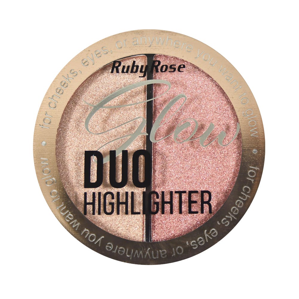 Ruby rose glow duo highlighter HB-7522 | zed store