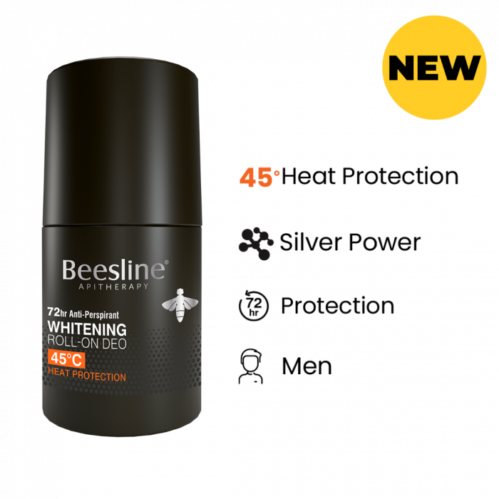 Beesline men whitening roll-on deodorant - super dry new formula | zed ...