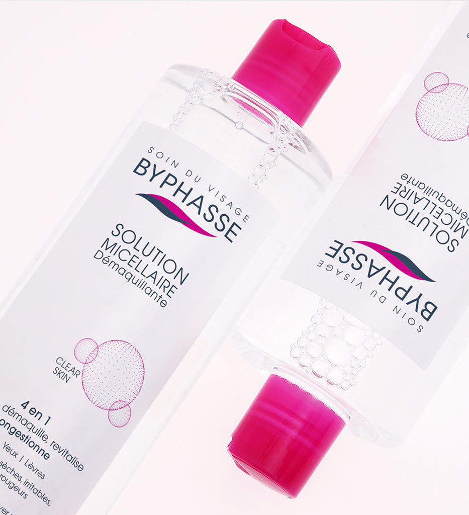 Byphasse Micellar make-up remover solution for sensitive, dry, irritat ...